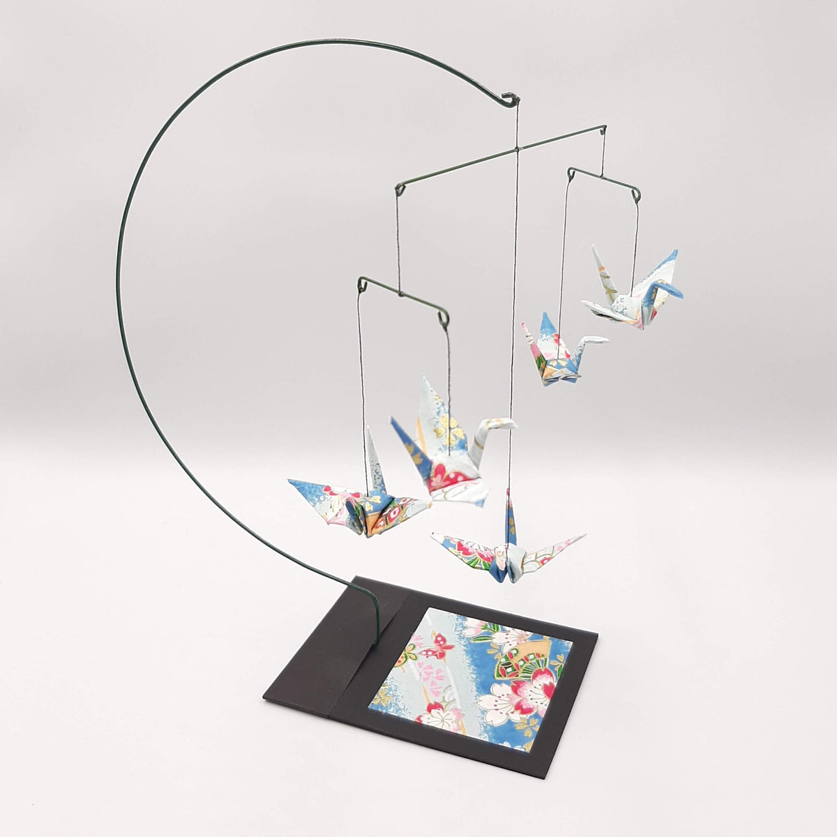 Crane Mobile Origami Acrylic Rainbow Crane Mobile – The Timeless