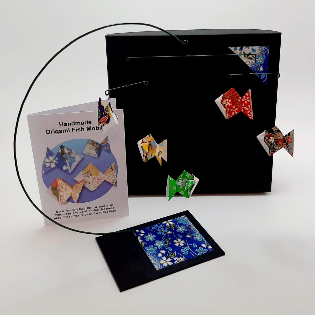 Desktop Origami Fish Mobile – Japanese Papercraft